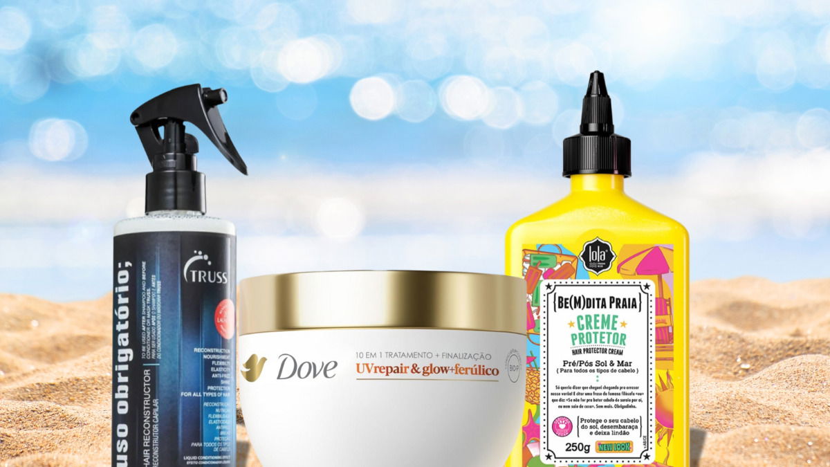 Sol, sal e cloro: 5 produtos que ajudam a recuperar o cabelo no verão ...